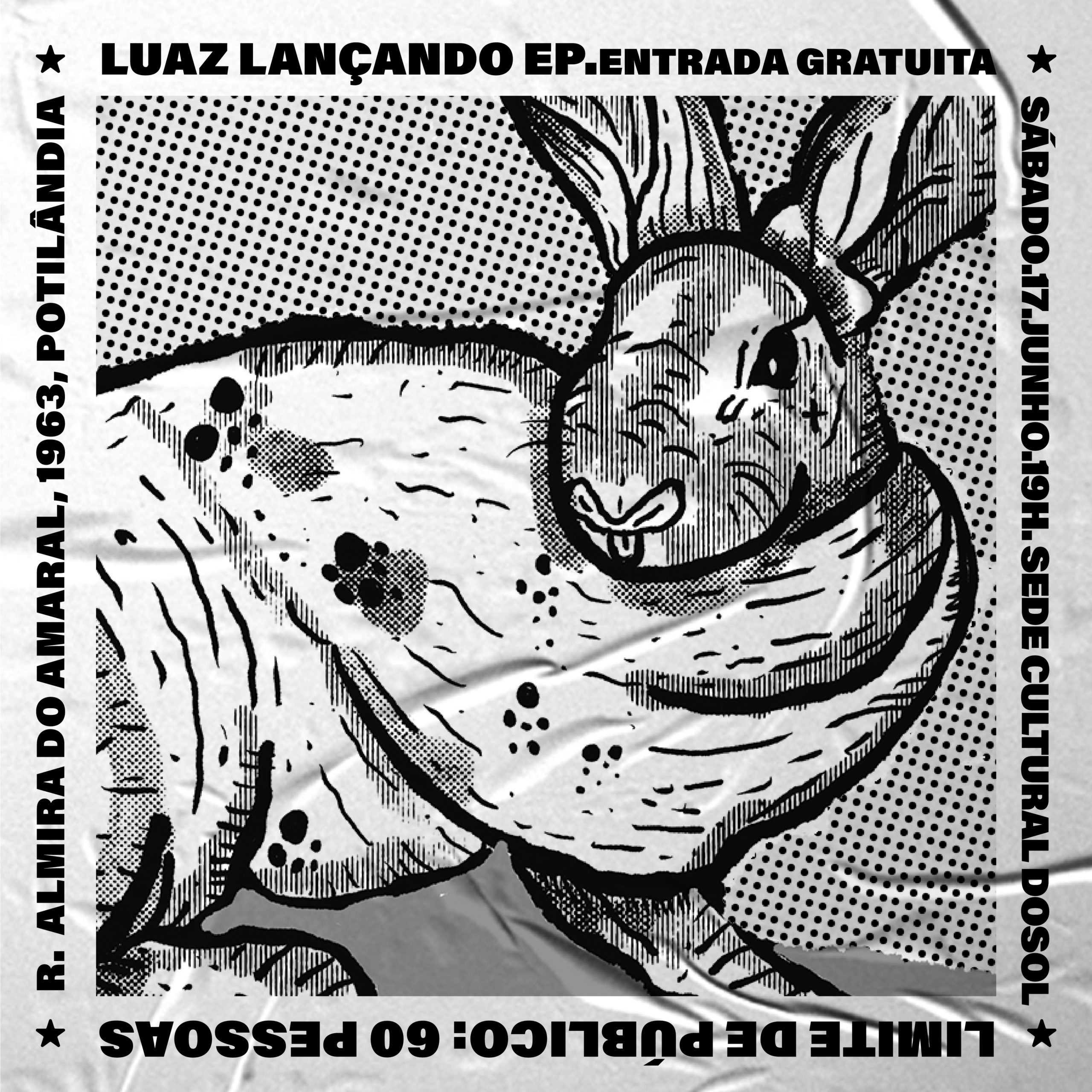 LUAZ TOCA NESTE SÁBADO NA SEDE CULTURAL DOSOL - DoSol